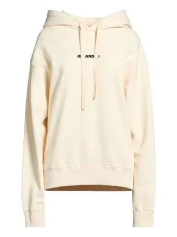 JIL SANDER Cotton Fleece Sweatshirt - Beige
