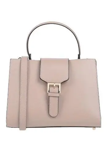STELLA DUTTI Handbag With Metal Applications - Beige