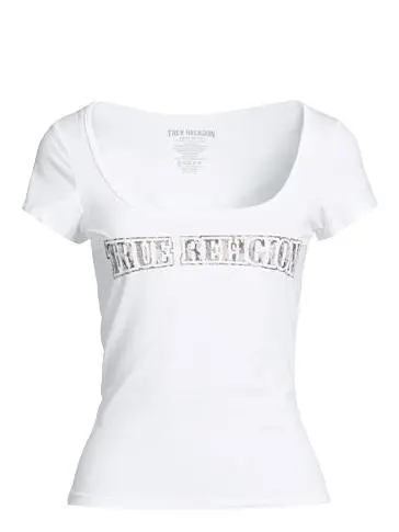 True Religion T-shirt With Logo - White