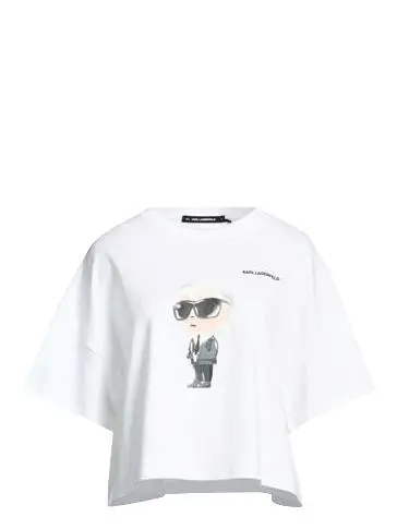 Karl Lagerfeld Organic Cotton T-shirt - White