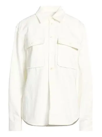 JIL SANDER Denim Cotton Shirt - White