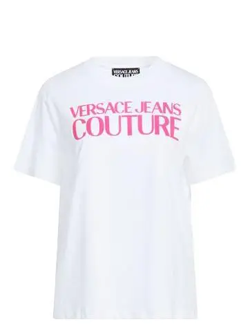 Versace Logo-print Jersey T-shirt - White