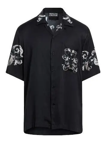 Versace Shirt Size Viscose - Black