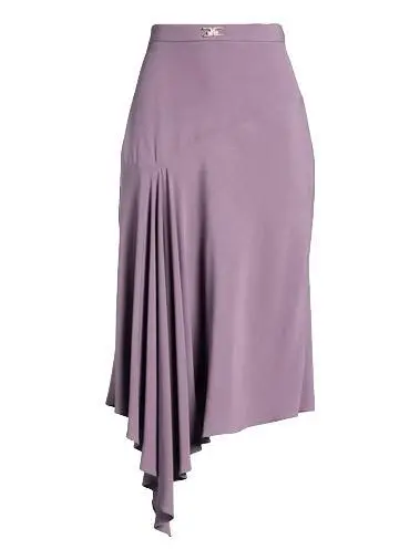 Elisabetta Franchi Asymmetric Maxi Skirt - Purple