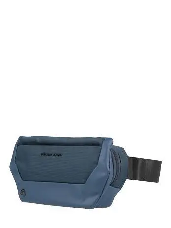PIQUADRO Belt Bag In Cow Leather - Blue