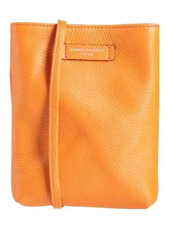 GIANNI CHIARINI Leather Cross-body Bag - Orange