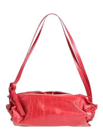 JIL SANDER Shoulder Bag In Leather - Red