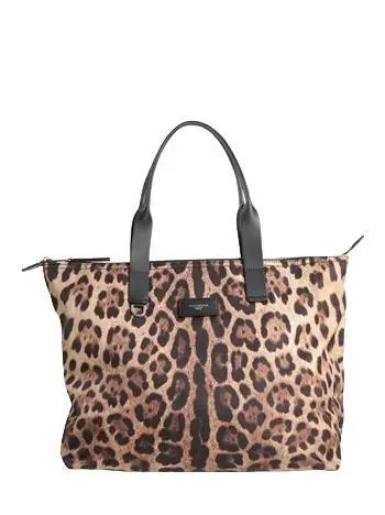 Dolce & Gabbana Leopard-print Shopper Tote - Beige