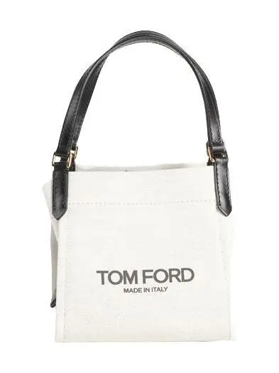 TOM FORD Small Two-tone Handbag - Grey