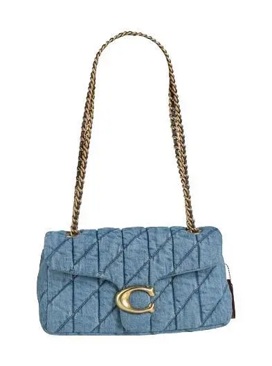 COACH Shoulder Bag With Chain Strap - Blue