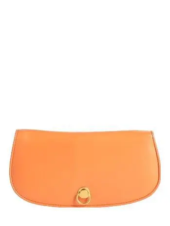 GIANNI CHIARINI Leather Flap Bag - Orange