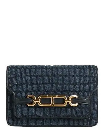 TOM FORD Flap Bag With Chain Strap - Blue