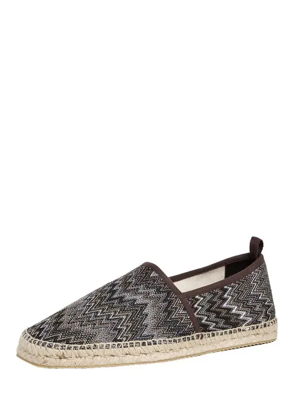 Missoni Corfu Espadrilles - Raschel Snake Shot Brown