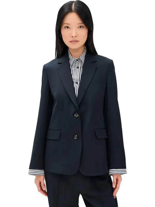 Rag & Bone Frank Mixed Media Blazer - Sal