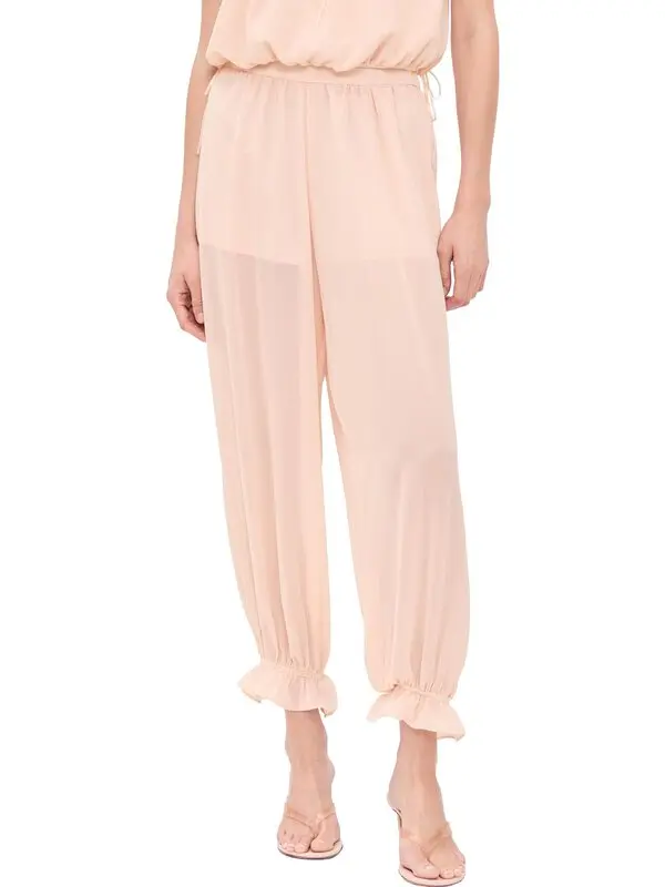 WAYF Jasmine Balloon Pants - Peach