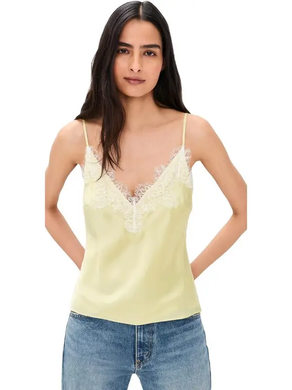 Cami Nyc Annika Silk Camisole - Buttercup