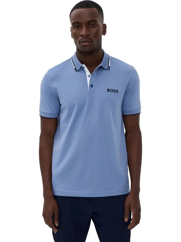 BOSS Paddy Pro Polo - Colony Blue