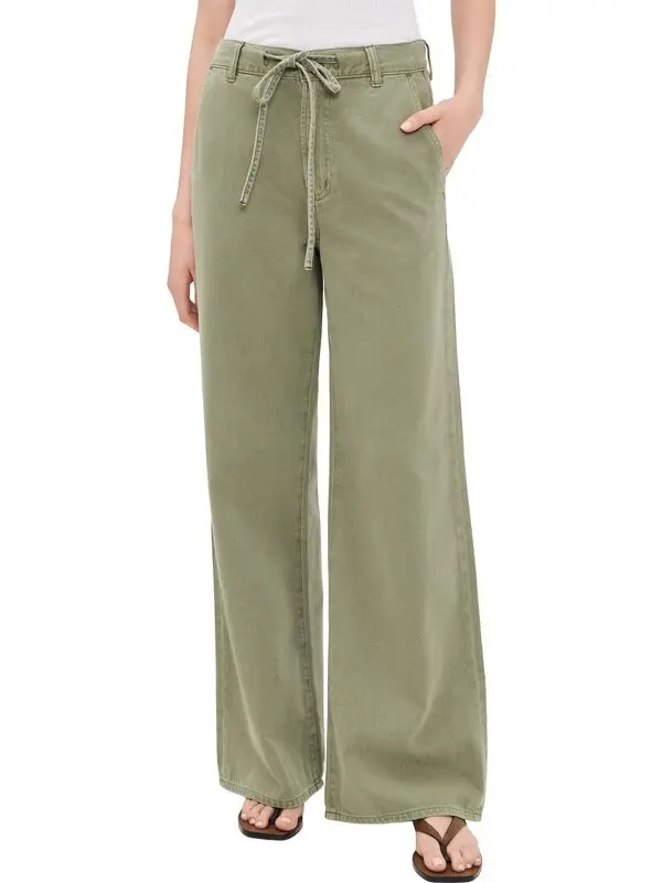 Madewell Wide-leg Denim Pant - Sagebrush