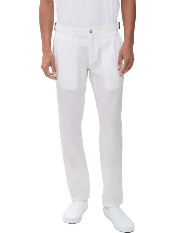 Onia Linen Trousers - White