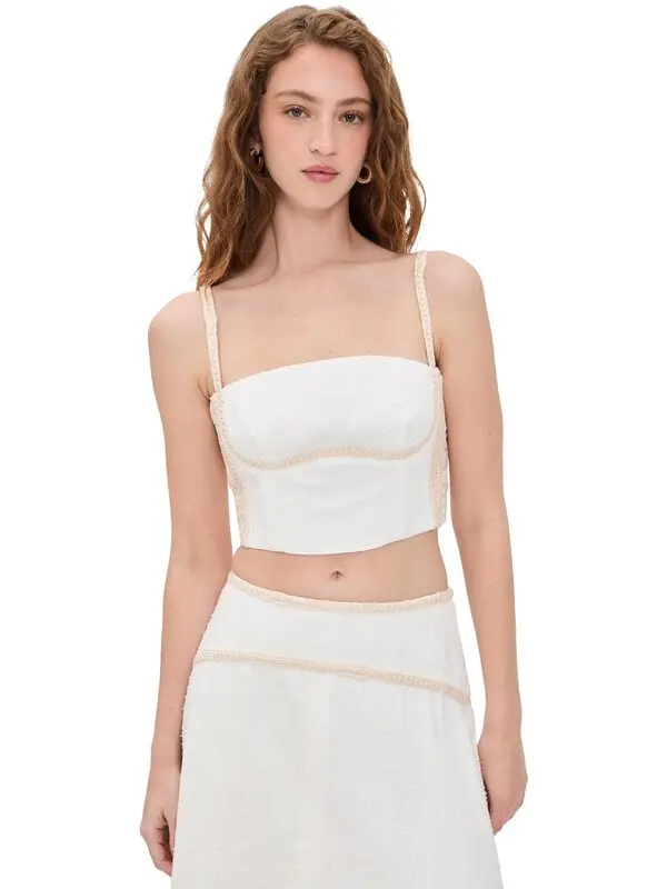 SABINA MUSAYEV Tasha Top - White