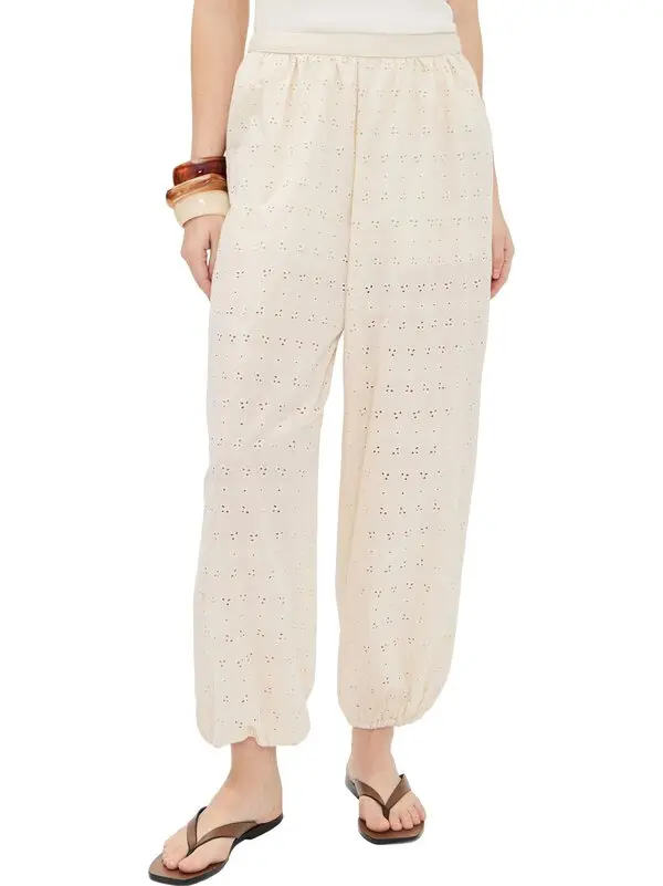 WAYF Jasmine Balloon Pants - Beige