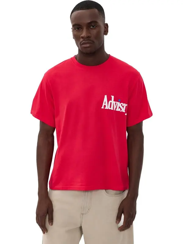 ADVISRY Dot Logo Tee - Red