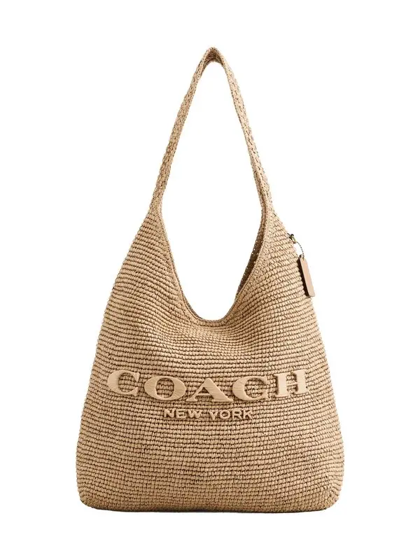 COACH Brooklyn Shoulder Bag - Natural
