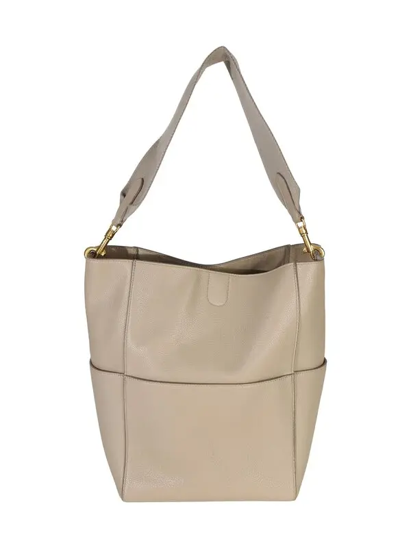 Celine Sangle Bucket Bag - Gray