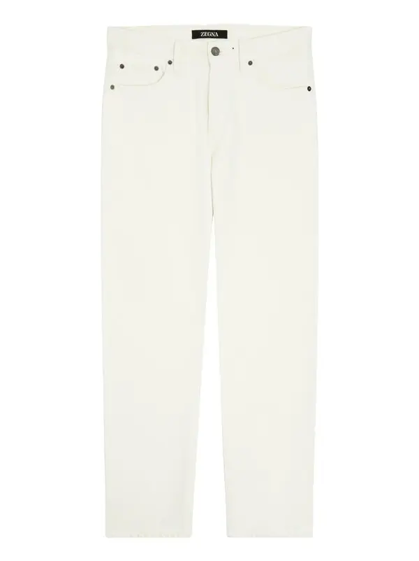 Zegna Straight-leg Jeans - White