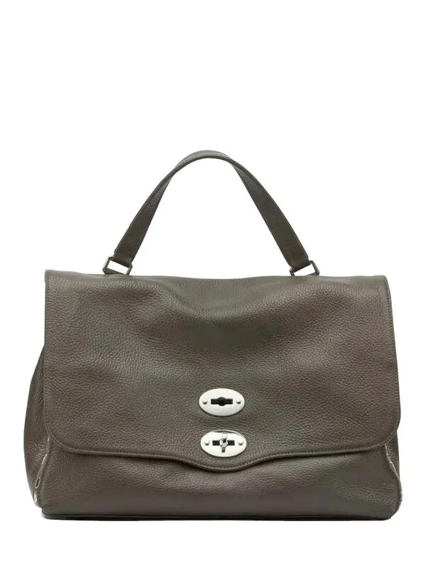 ZANELLATO Eyelets Postina Daily M Tote Bag - Grey