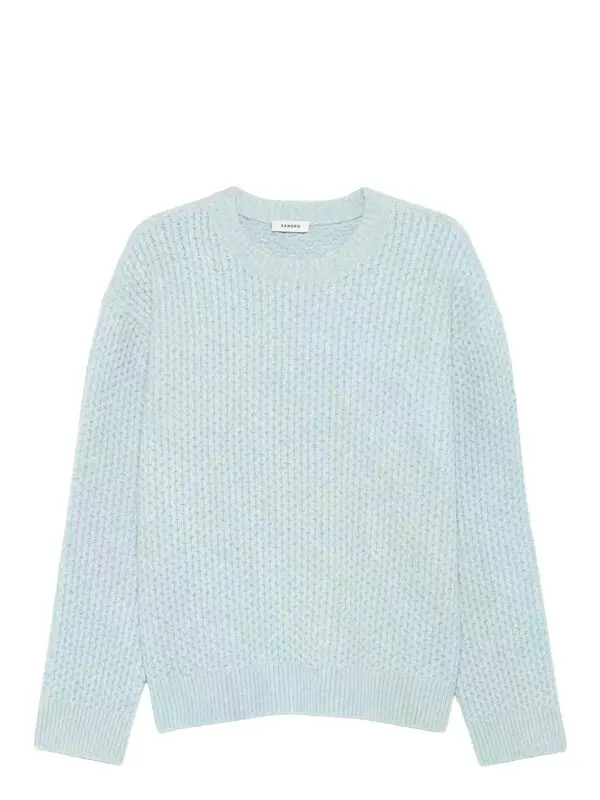 Sandro Crew-neck Sweater - Blue