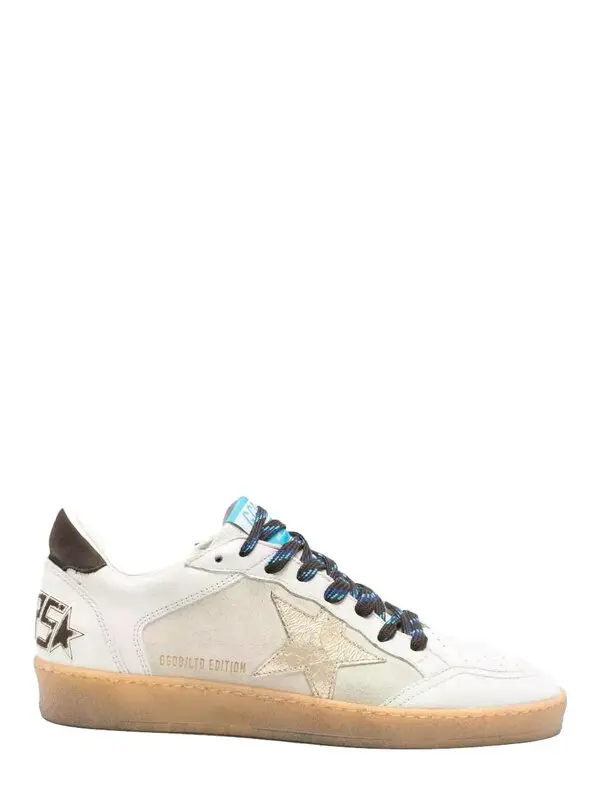 GOLDEN GOOSE Ball Star Leather Sneakers - Neutrals