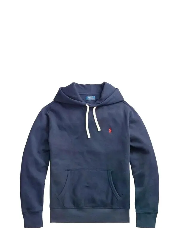 Polo Ralph Lauren Logo-embroidered Hoodie - Blue