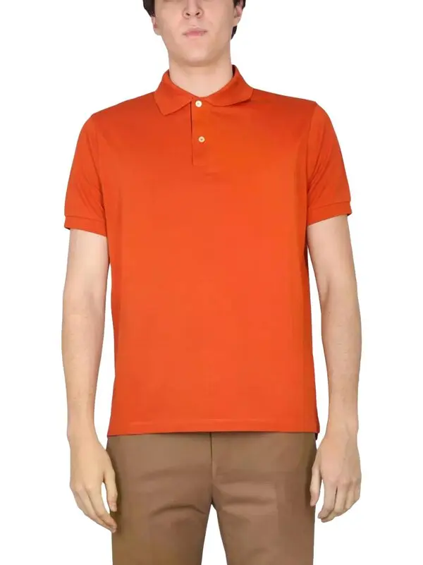 Paul Smith Short-sleeve Polo Shirt - Orange