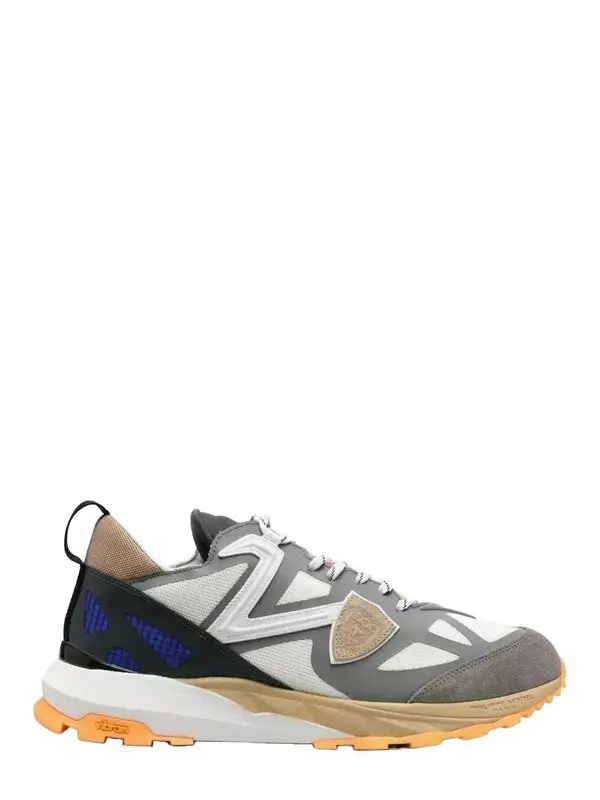 Philippe Model Suede Panelled Sneakers - Grey