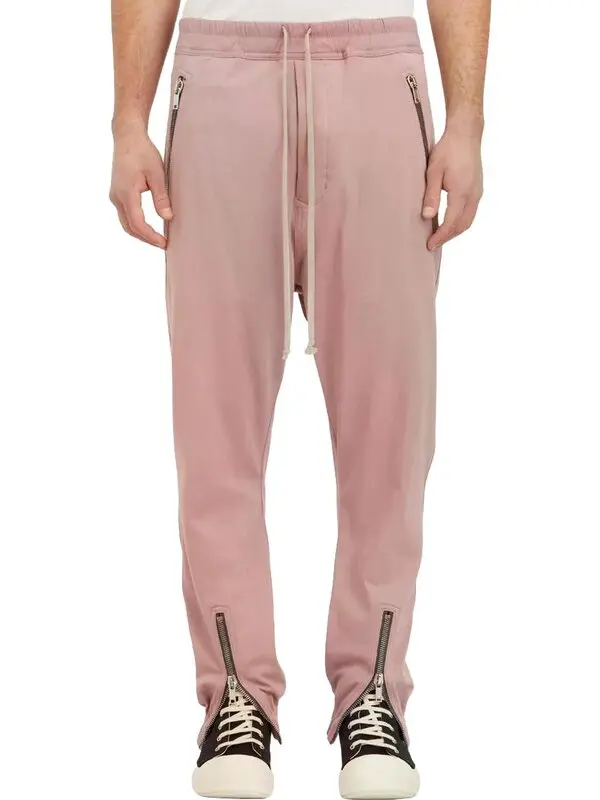 Rick Owens Zip-hem Track Pants - Pink