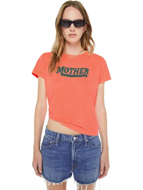 MOTHER The Lil Goodie T-shirt - Orange