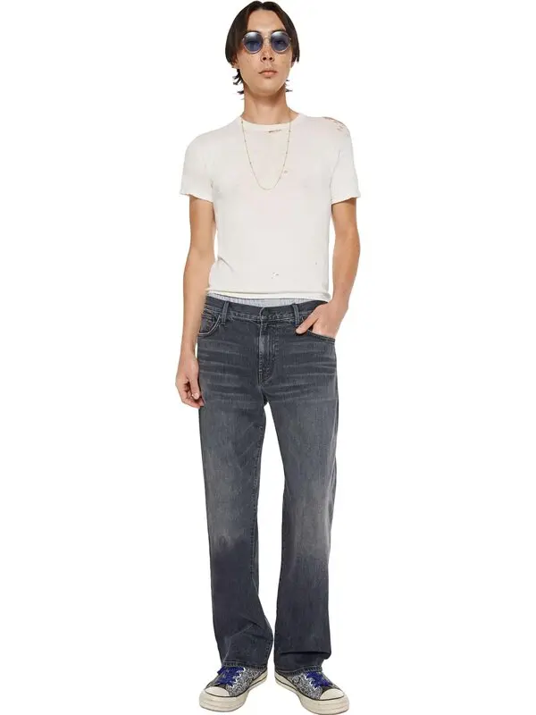 MOTHER The Big Shot Jeans - Black