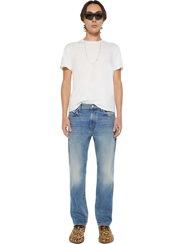 MOTHER The Bronco Straight-leg Jeans - Blue