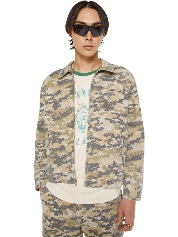 MOTHER The No Reception What The Duck Jacket - Camo