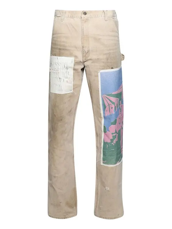 BETTER WITH AGE One-of-a-kind Carpenter Trousers - Multicolor