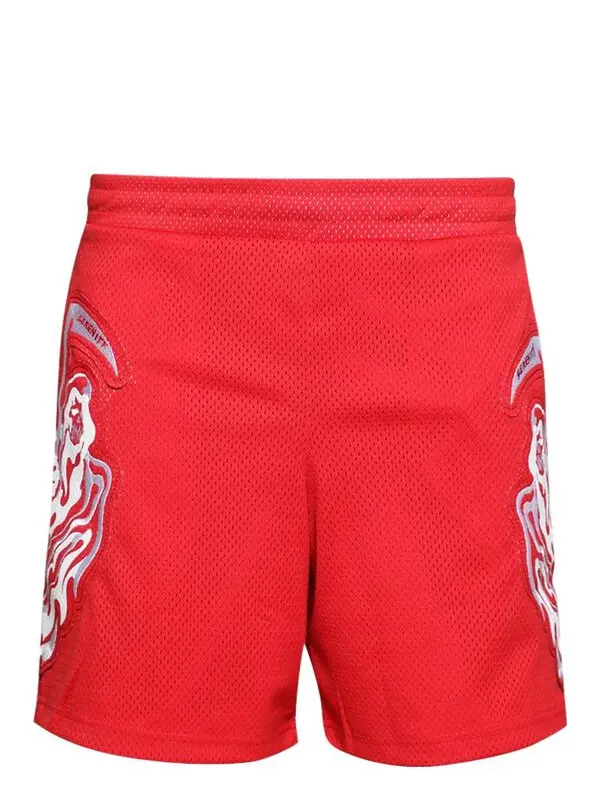 WARREN LOTAS Serenity Mesh Shorts - Red