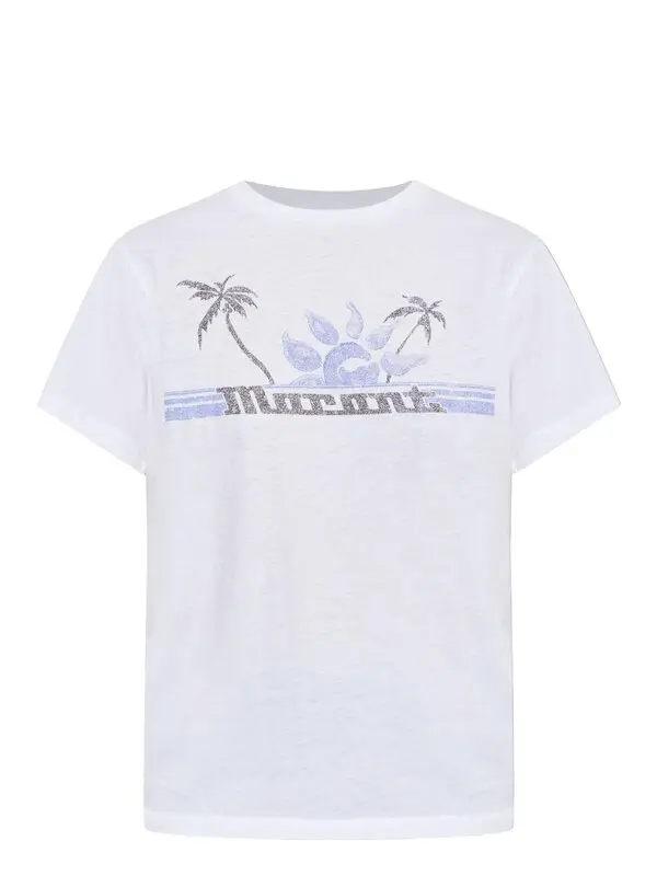 MARANT ETOILE Zewel T-shirt - White