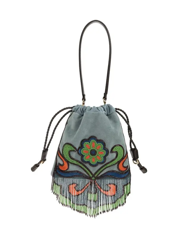 Etro Kalispera Small Shoulder Bag - Blue
