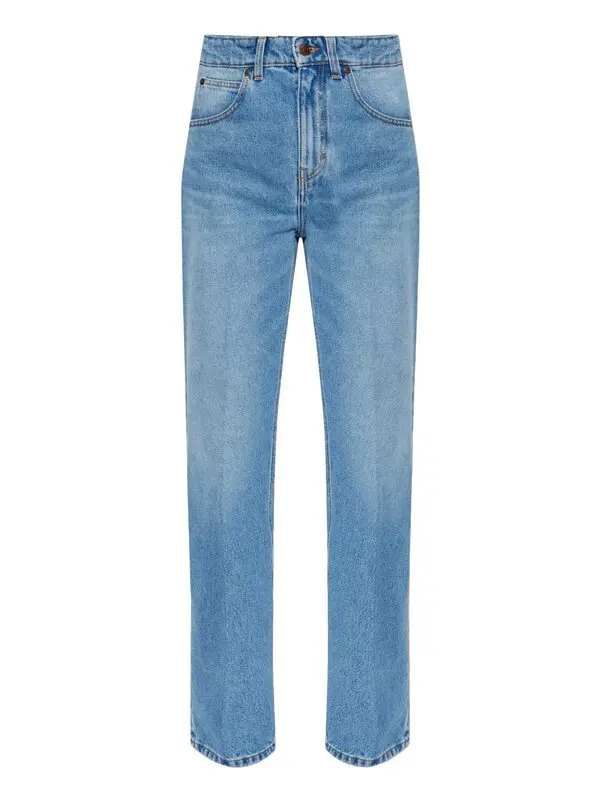 Victoria Beckham Straight-leg Jeans - Blue