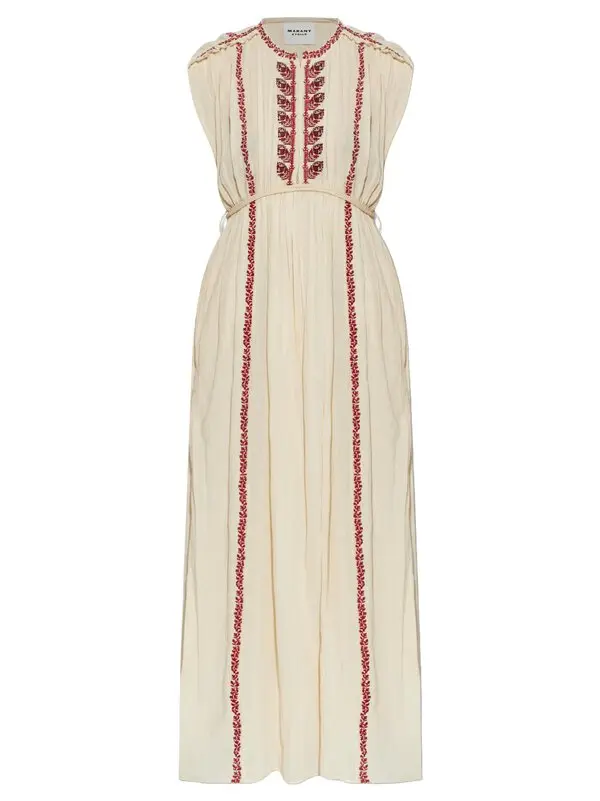 MARANT ETOILE Liviane Maxi Dress - Cream