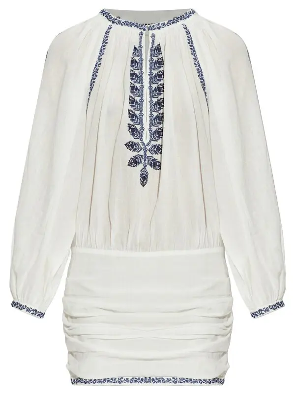 MARANT ETOILE Ludy Mini Dress - White