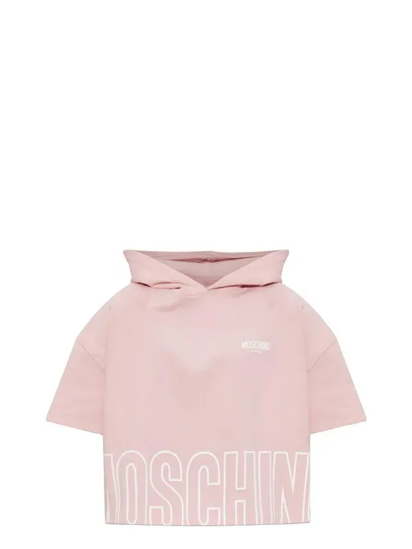 Moschino Hooded Sweatshirt - Pink
