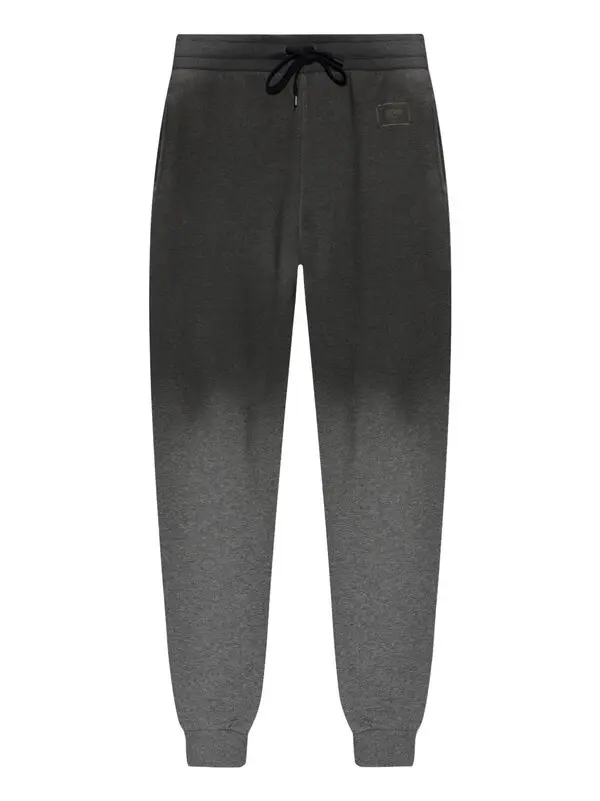 Moschino Sweatpants With Embroidered Logo - Grey