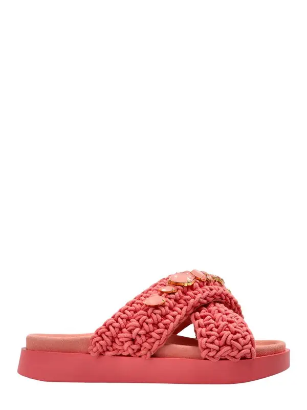 Inuikii Woven Slides - Pink